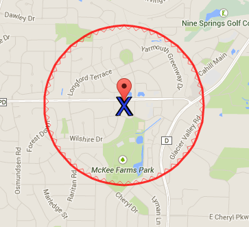 Half-Mile Radius Maps – The Gardens Network